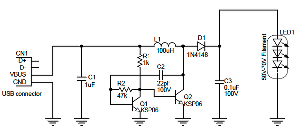 USB Filament kit – The LED Artist